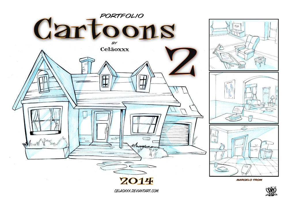 Portfolio 2014 cartoons by celaoxxx on DeviantArt