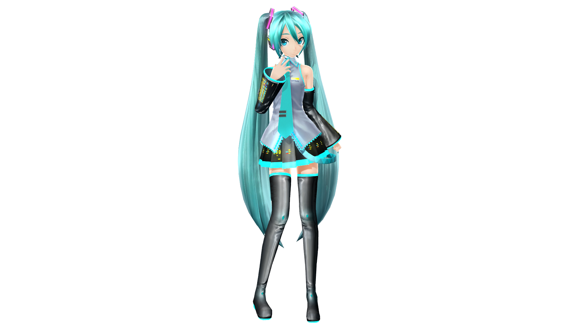 Magical Mirai Default miku by WM86 by WM86 on DeviantArt