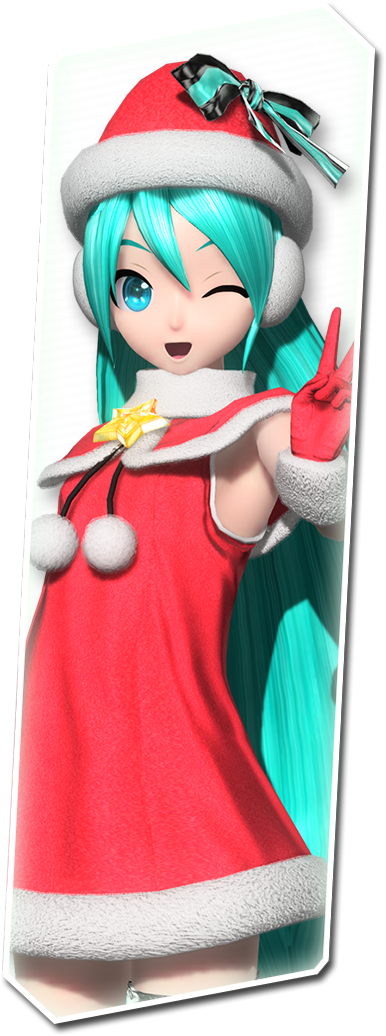 PDFTDX Santa Miku NO DL by WM86 on DeviantArt
