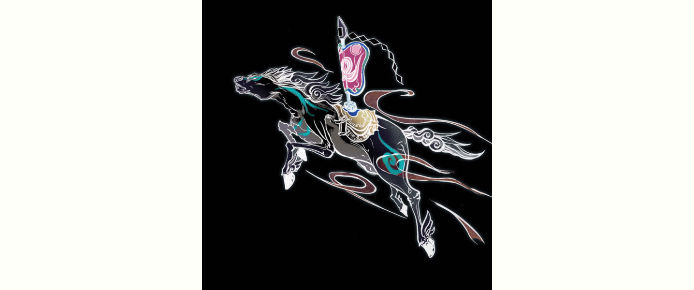 Okami OC- Dark Kazegami by scriptureofthescribe on DeviantArt