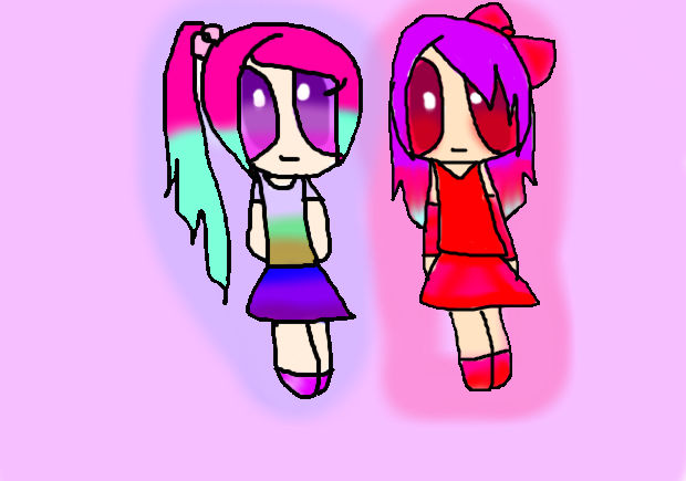 Amethyst and Ruby by IceyButterfly on DeviantArt