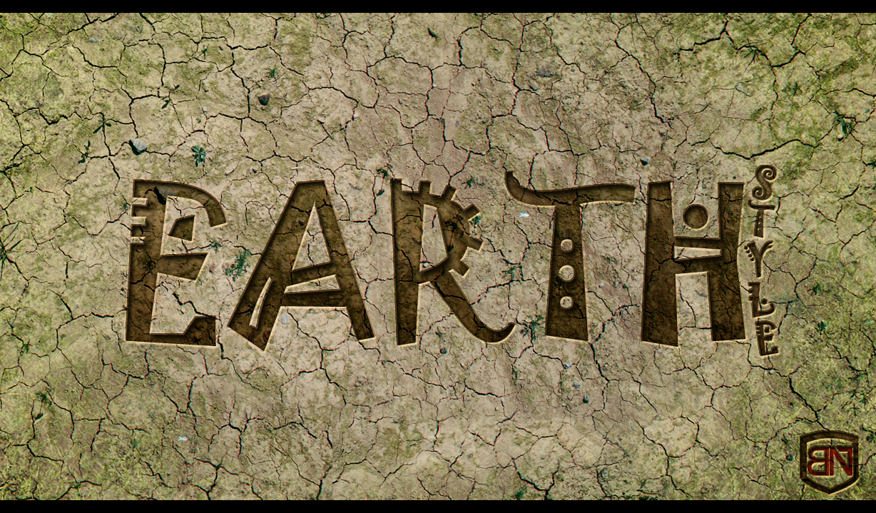 Earth Style Font by princk on DeviantArt
