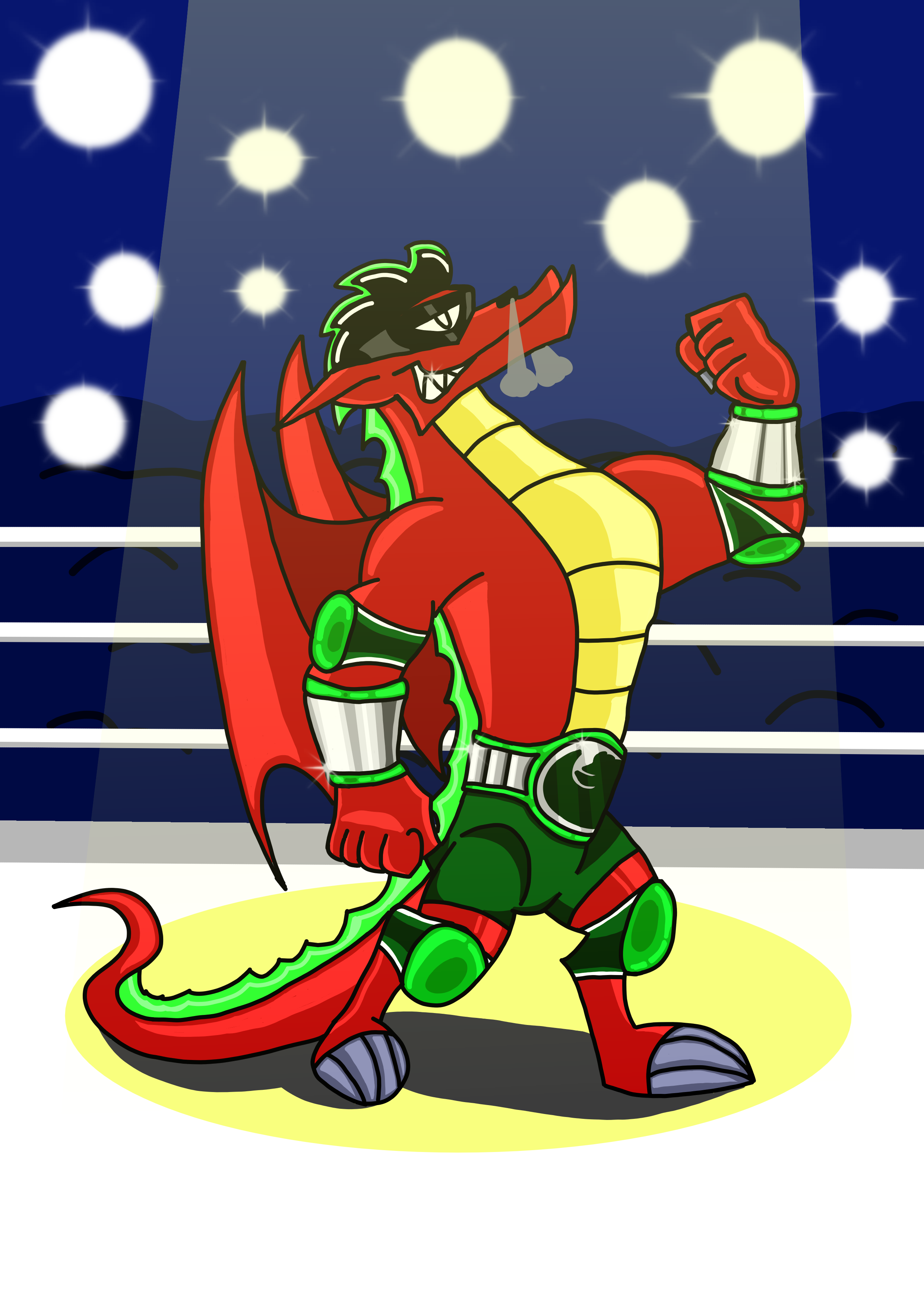 Dragonfire On the Ring by manuztur on DeviantArt