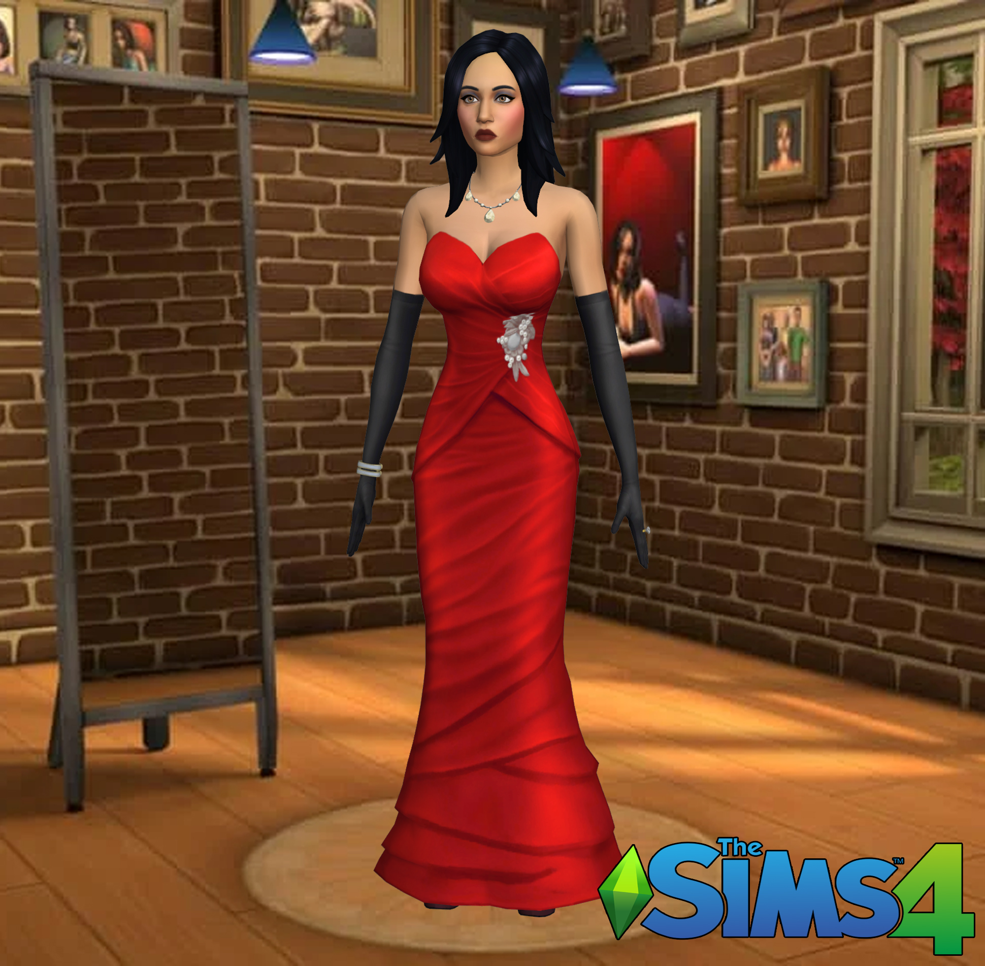 Bella Goth formal (XNALara model) by JavierM360 on DeviantArt