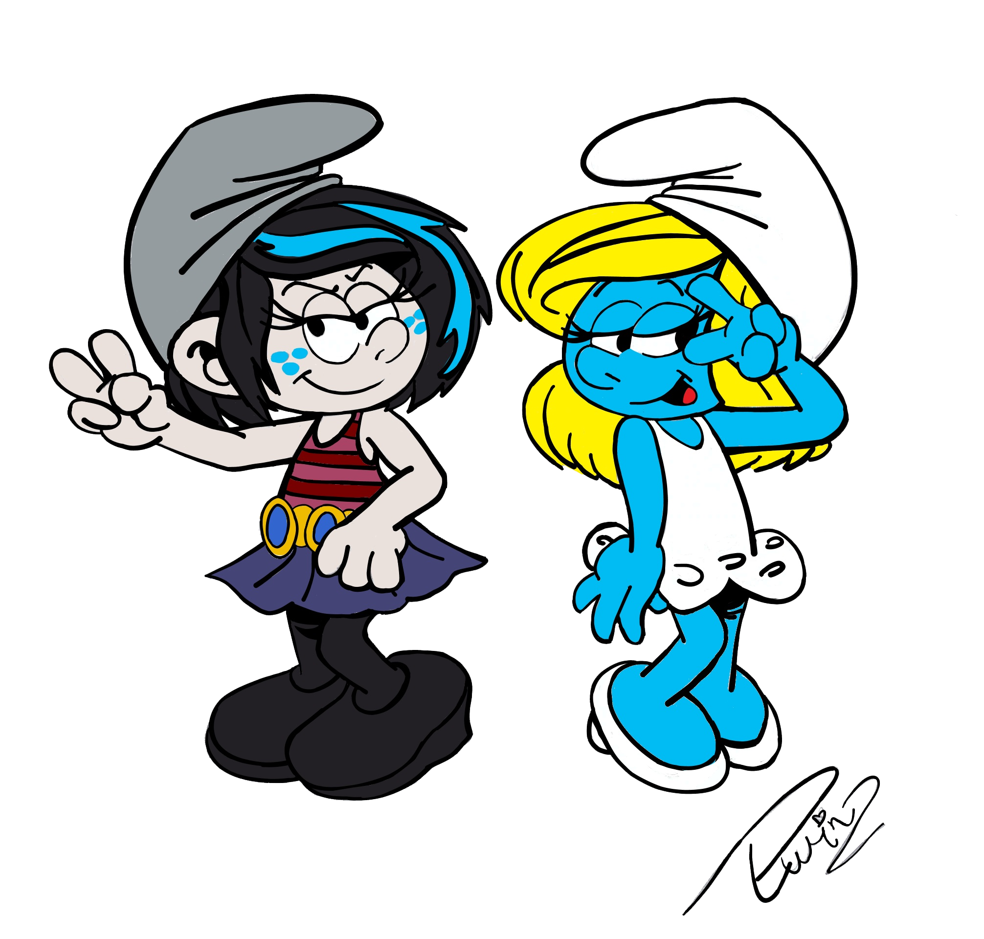 Smurfette Smurfs 2 Haircut