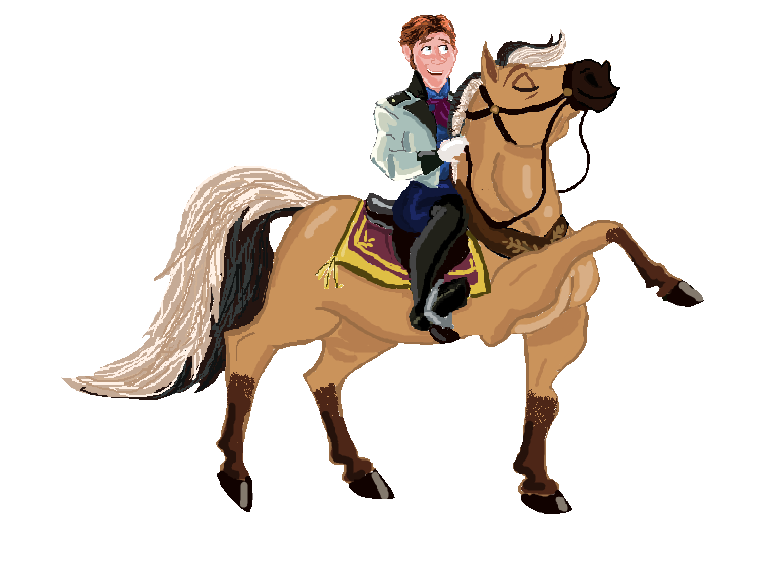 Prince Hans Frozen Horse