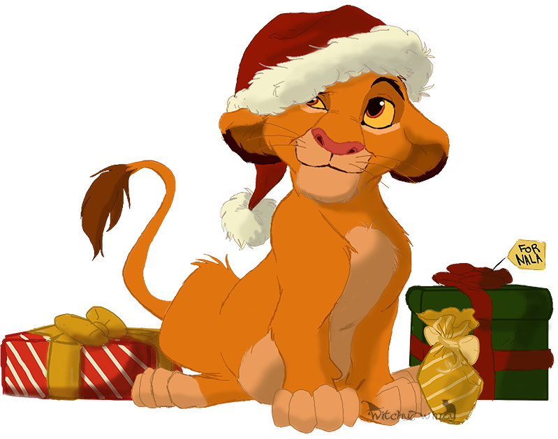 Merry Christmas - Simba by Wiccatwolf on DeviantArt