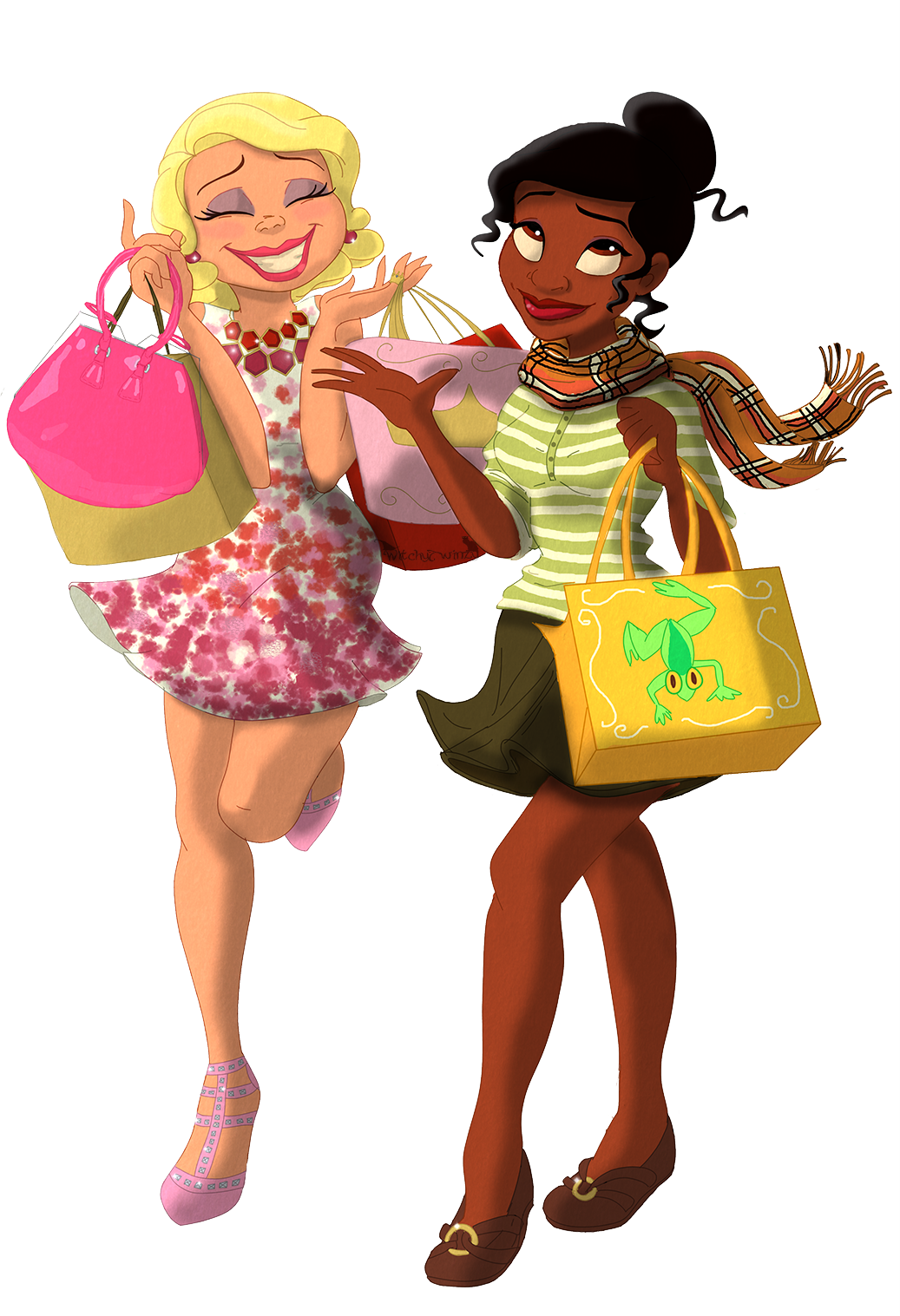 Tiana And Charlotte Friendship - bmp-alley