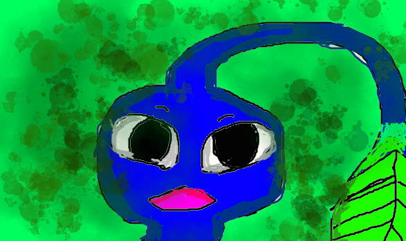 The Blue Pikmin by KirbyBisharp on DeviantArt