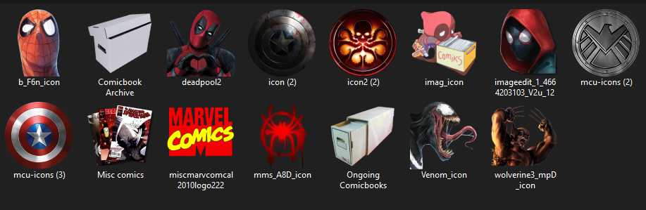 Misc Marvel Icons by Miguelicious360 on DeviantArt