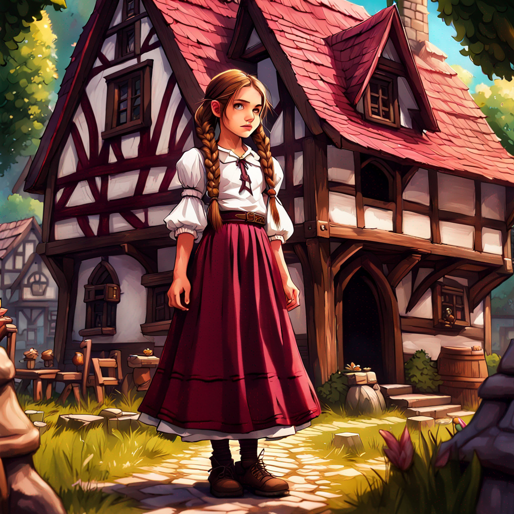 Young Glumdalclitch in Brobdingnag by psalzone on DeviantArt