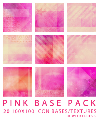Pink Icon Base Pack by wickedjess on DeviantArt