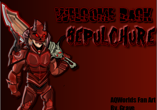 Sepulchure AQW fan art by Grave by GraveAE on DeviantArt