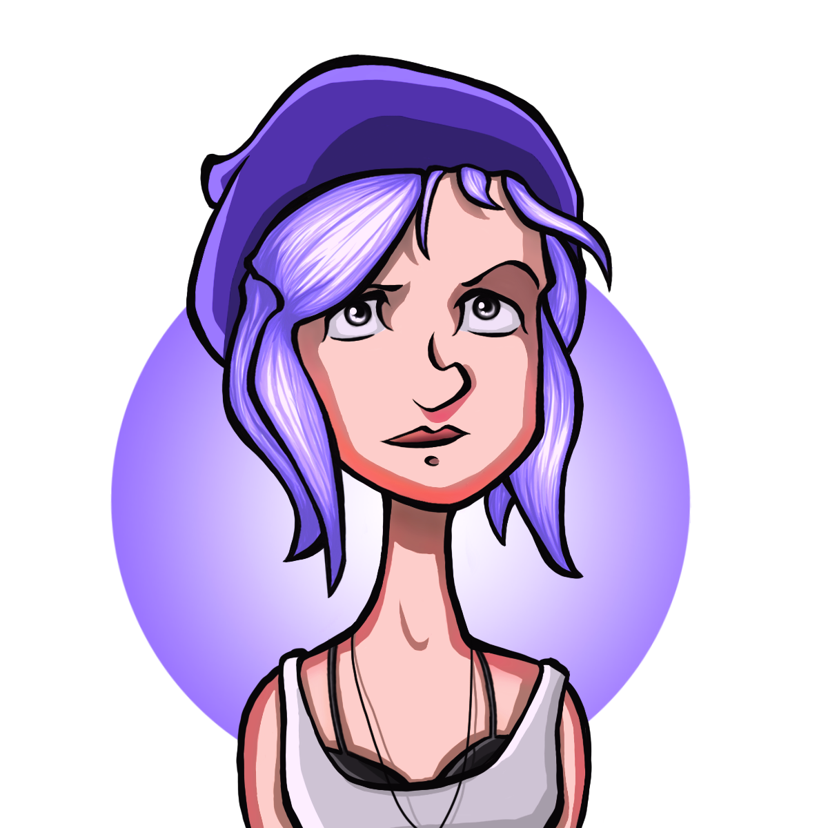 Chloe Price - Life is Strange - Cartoon Drawing by AnthonyParenti on ...