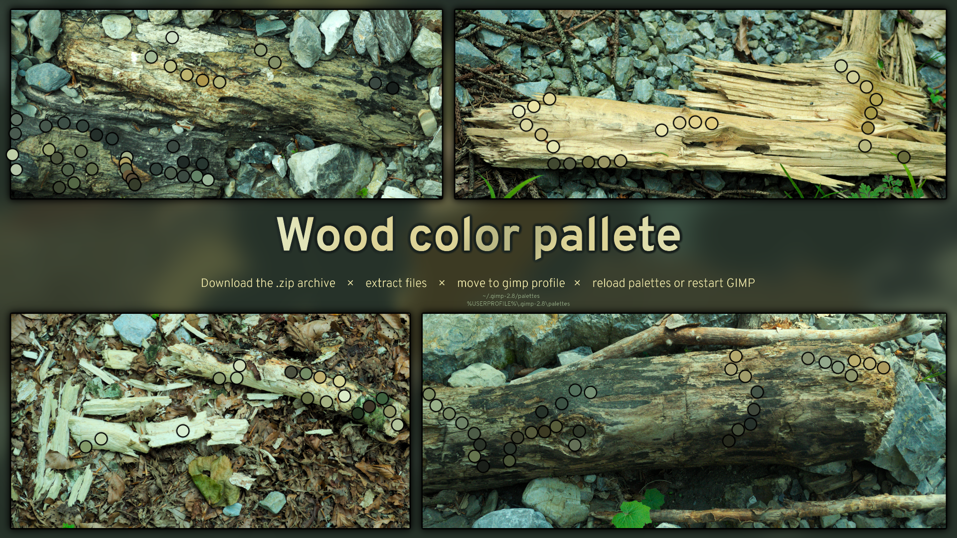 Wooden colors | GIMP color palette by xTernal7 on DeviantArt