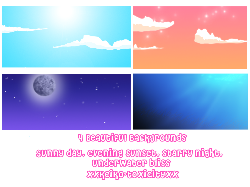 Background Packs by xxKeiko-Toxicityxx on DeviantArt