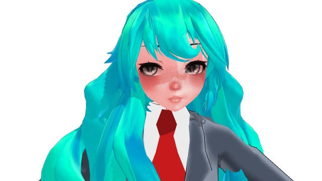 MMD DDLC Hatsune Miku model by MMDCeylin88Turkey on DeviantArt