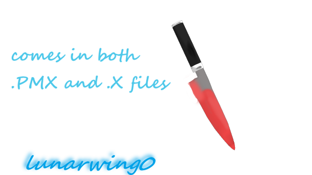 MMD 1000 Degree knife by lunarwing0 on DeviantArt