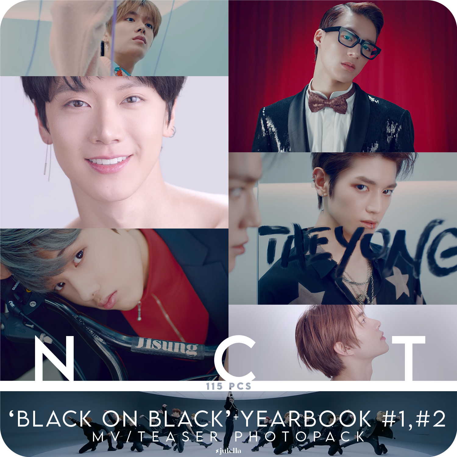 NCT - 'BLACK ON BLACK', YEARBOOK #1,#2 / PHOTOPACK by julella on DeviantArt