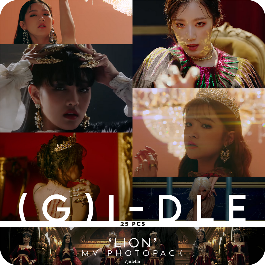 (G)I-DLE - 'LION' MV / PHOTOPACK by julella on DeviantArt