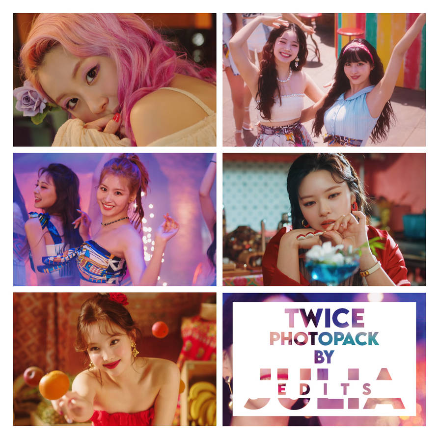 TWICE - ALCOHOL-FREE MV PHOTOPACK by julella on DeviantArt