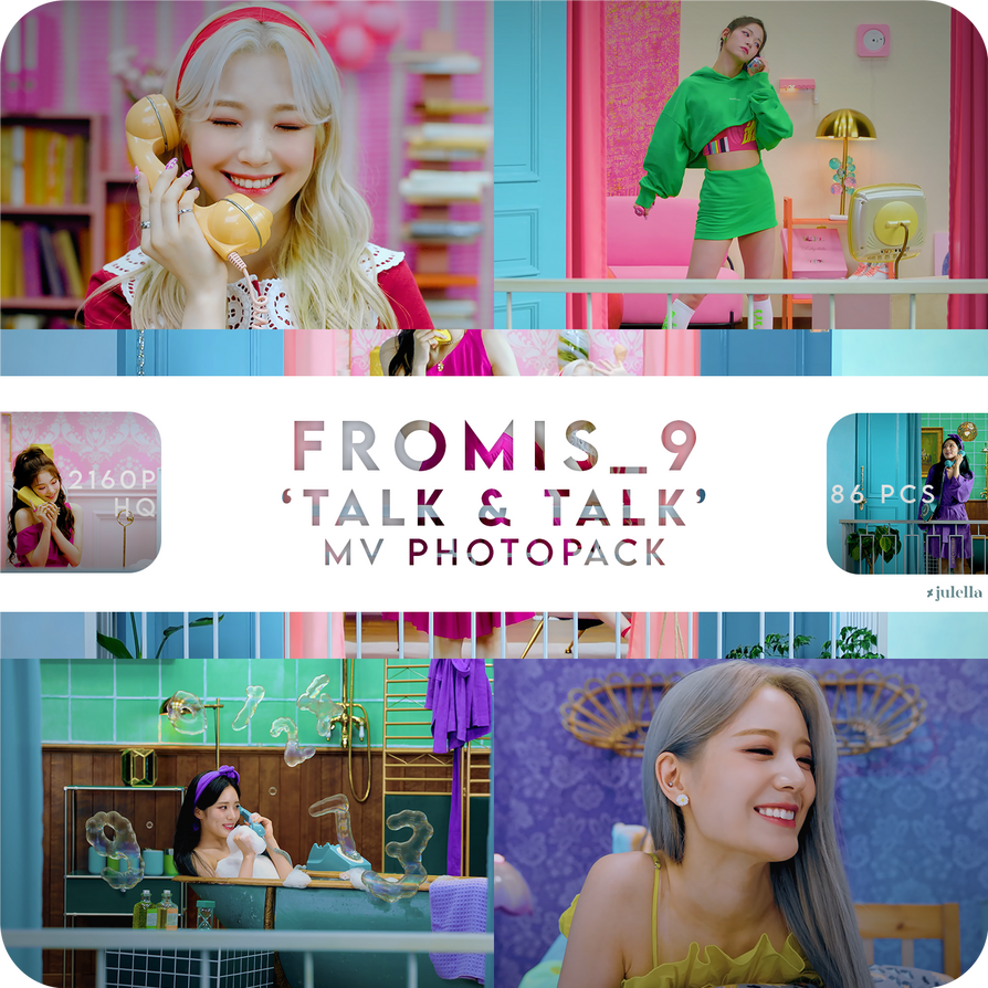 FROMIS_9 - 'TALK n TALK' MV / PHOTOPACK by julella on DeviantArt