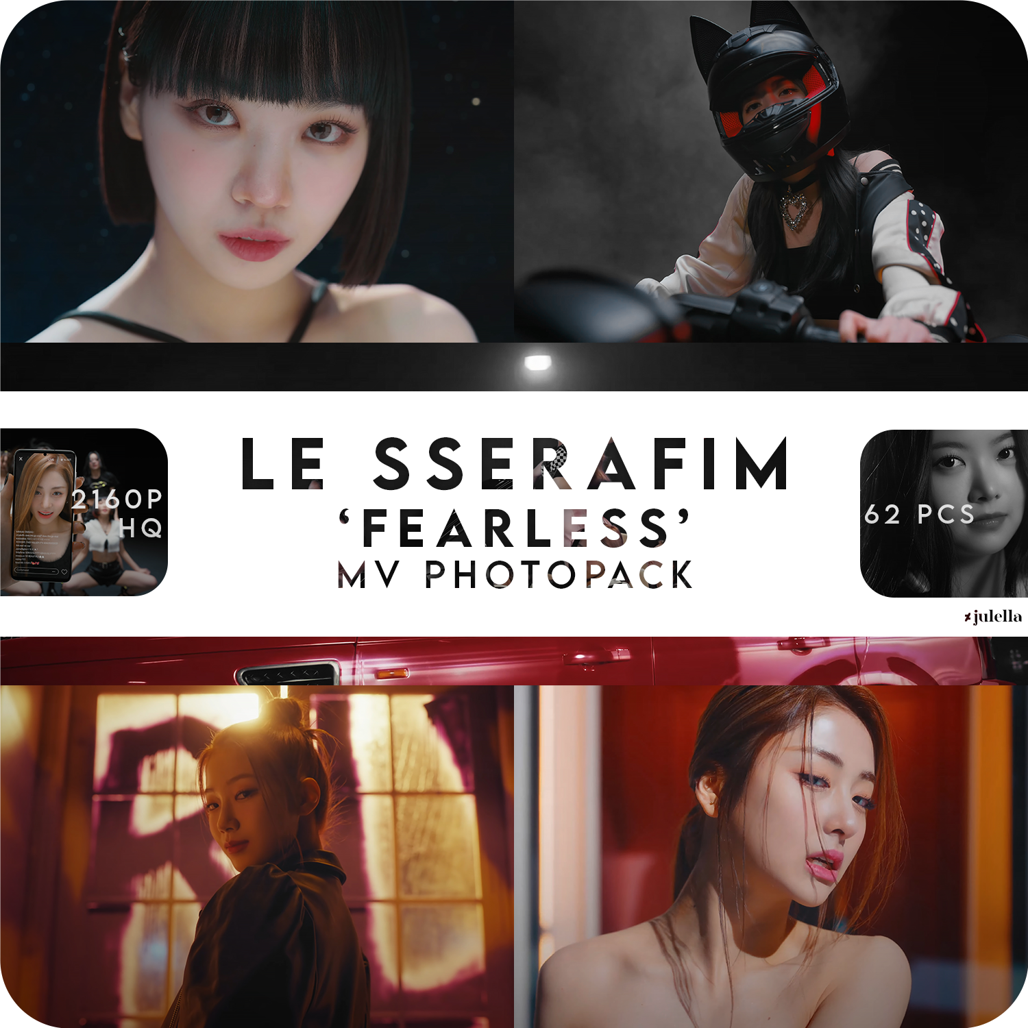 LE SSERAFIM - 'FEARLESS' MV / PHOTOPACK by julella on DeviantArt