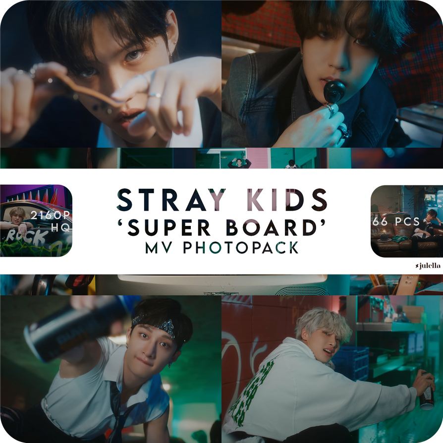 STRAY KIDS / 'SUPER BOARD' MV / PHOTOPACK by julella on DeviantArt