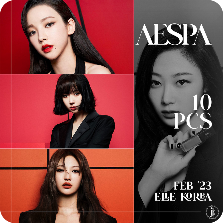 AESPA / ELLE KOREA by julella on DeviantArt