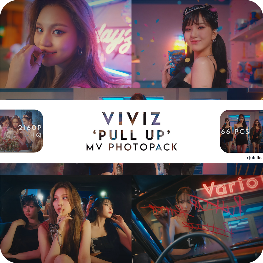 VIVIZ - 'PULL UP' MV / PHOTOPACK by julella on DeviantArt