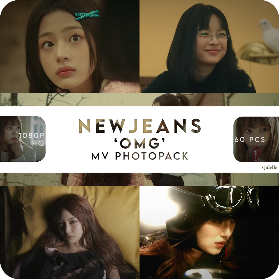 NEWJEANS - 'OMG' MV / PHOTOPACK by julella on DeviantArt