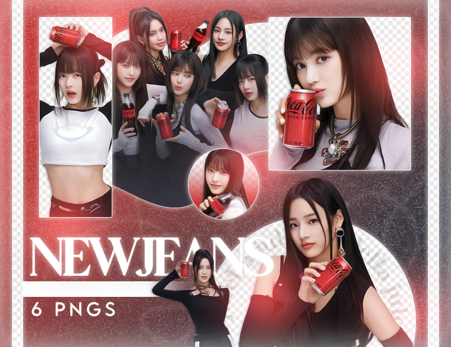 PNG PACK / NEWJEANS x COCA COLA by julella on DeviantArt