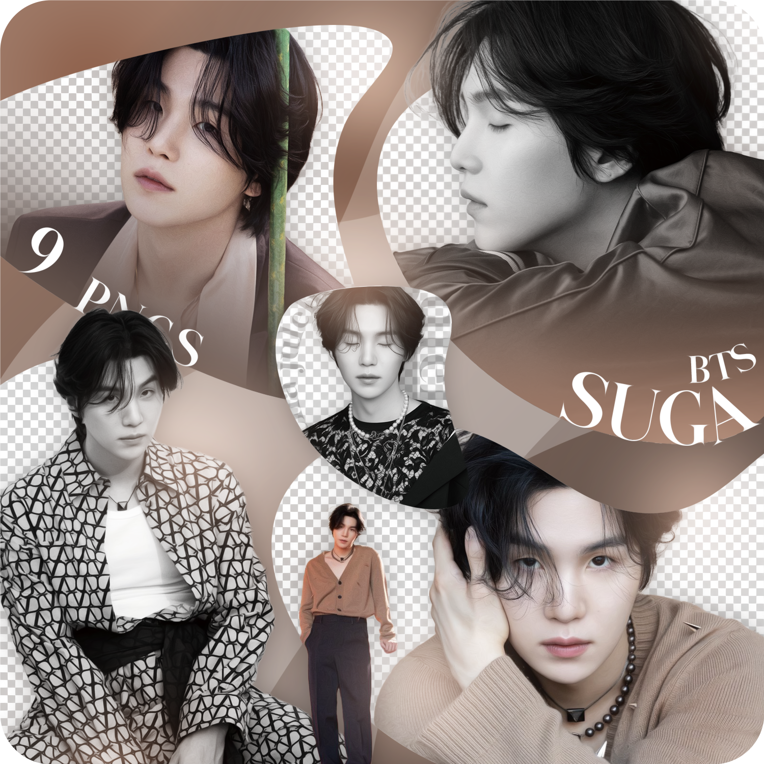 PNG PACK / SUGA (BTS) / MARIE CLAIRE by julella on DeviantArt