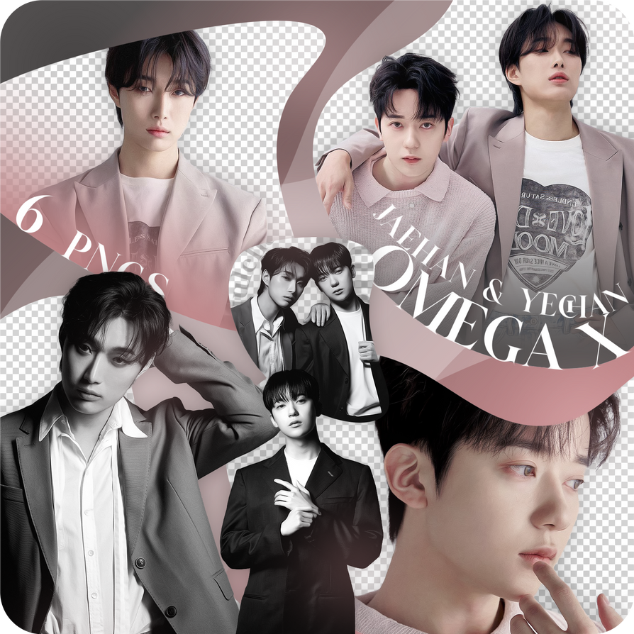 PNG PACK / JAEHAN, YECHAN (OMEGA X) / VANITY TEEN by julella on DeviantArt