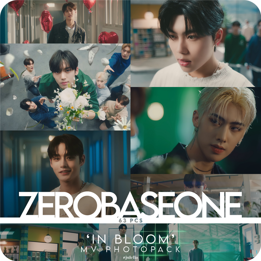 ZEROBASEONE - 'IN BLOOM' MV / PHOTOPACK by julella on DeviantArt