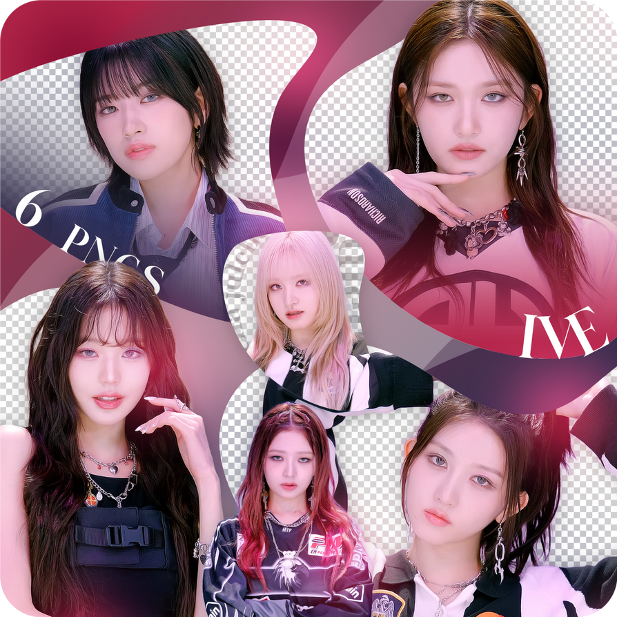 PNG PACK / IVE / 'BADDIE' STUDIO CHOOM by julella on DeviantArt