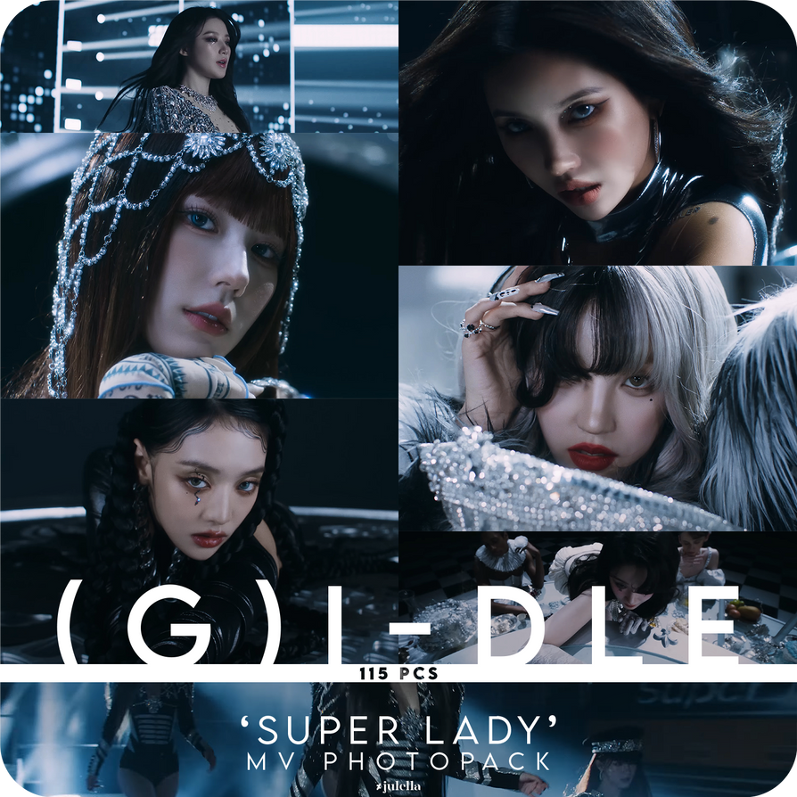 (G)I-DLE - 'SUPER LADY' MV / PHOTOPACK by julella on DeviantArt