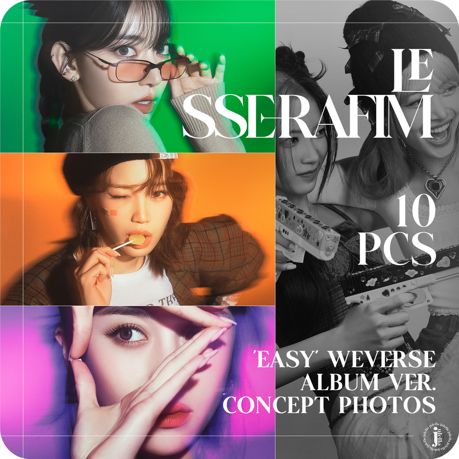 LE SSERAFIM / 'EASY' (WEVERSE ALBUM ver.) by julella on DeviantArt