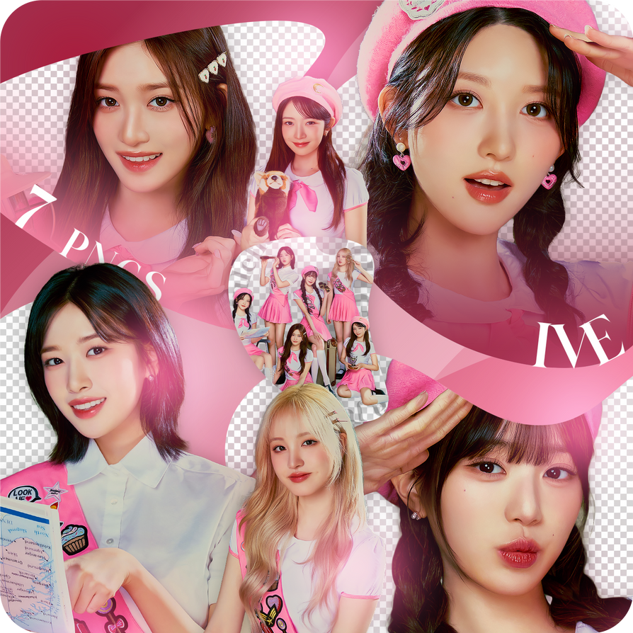 PNG PACK / IVE / 'IVE SCOUT' by julella on DeviantArt