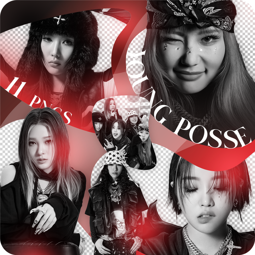 PNG PACK / YOUNG POSSE / 'XXL' by julella on DeviantArt