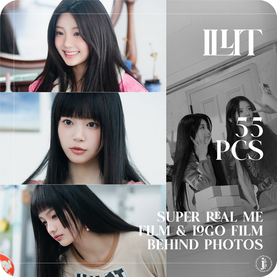 ILLIT / SUPER REAL ME FILM, LOGO FILM BEHIND by julella on DeviantArt