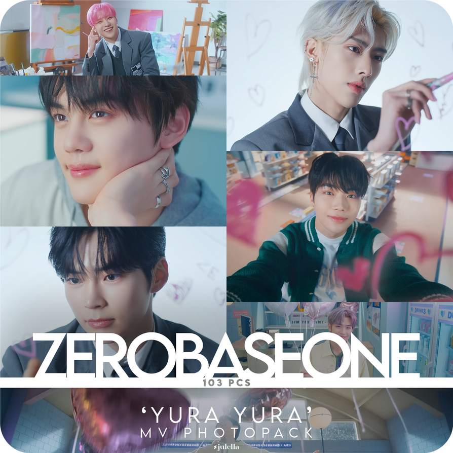ZEROBASEONE - 'YURA YURA' MV / PHOTOPACK by julella on DeviantArt