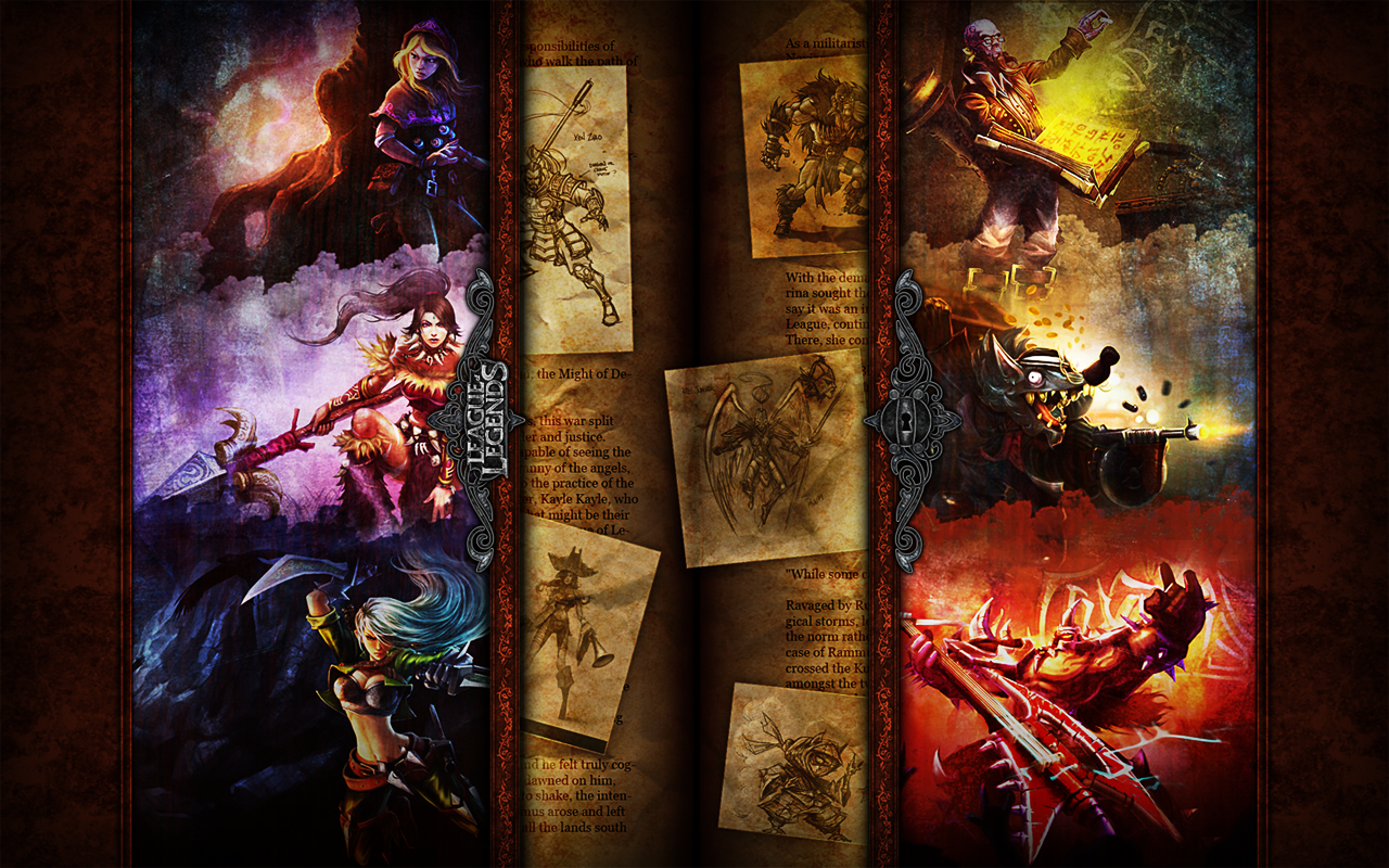 Epic League of Legends WP by Zombielaria on DeviantArt
