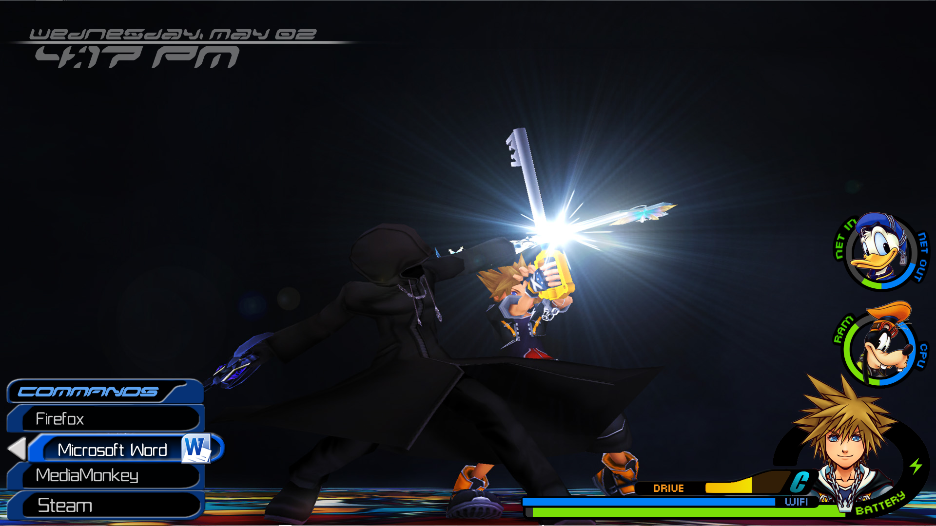 Kingdom Hearts 2 HUD by LuckyWilbury on DeviantArt