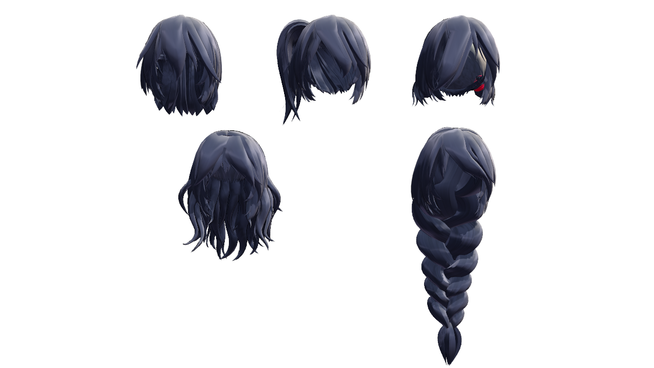 [MMD] TDA hair pack #8 DOWNLOAD by Miriam2006 on DeviantArt