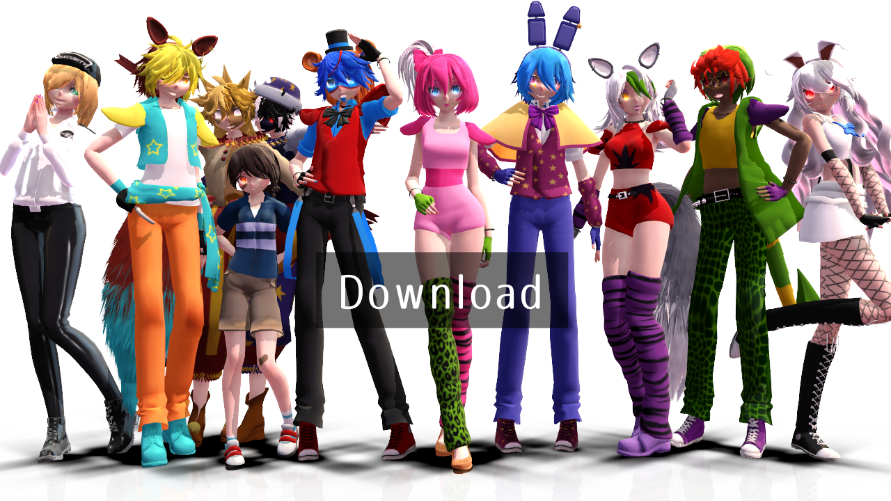 [MMD x FNAF SB] TDA FNAF SB Pack {Download} by Miriam2006 on DeviantArt