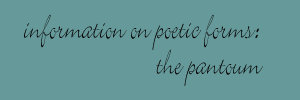Pantoums by poetic-forms on DeviantArt