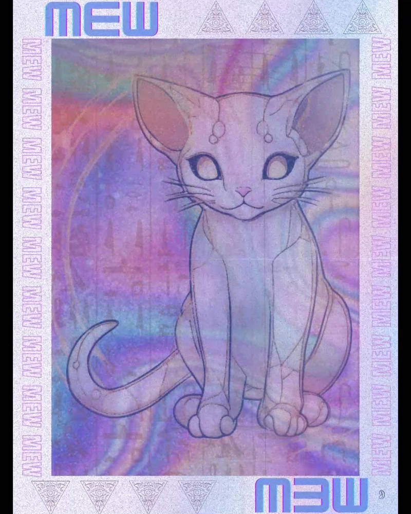 Cyber Mew by VersaJake on DeviantArt