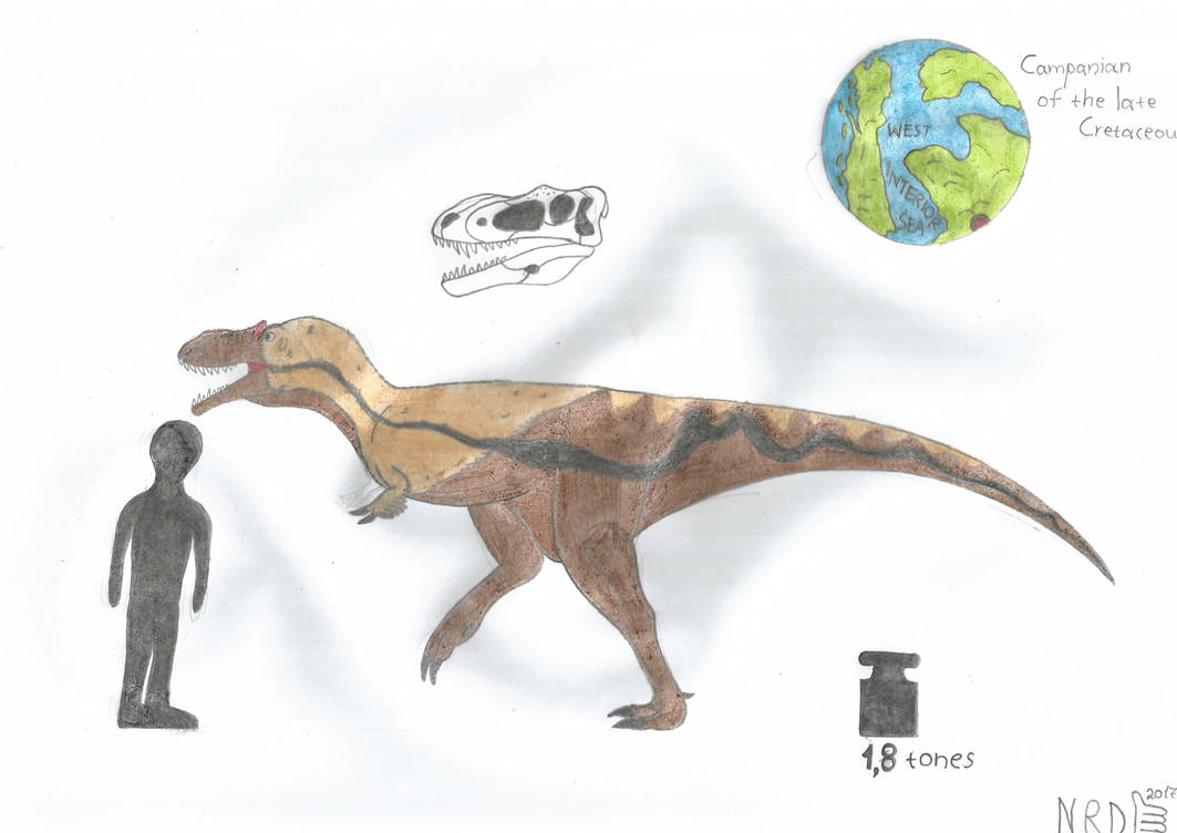 Appalachian tyrannosaur by NRD23456 on DeviantArt