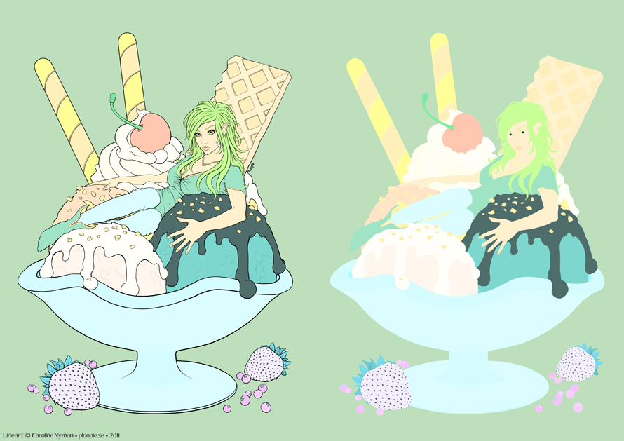 Ice Cream - Flats by TracyWong on DeviantArt